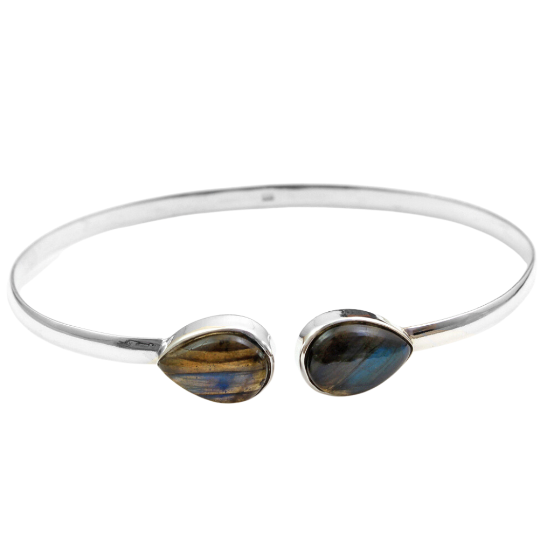 Labradorite Cuff Bangle – MyBeautifulBuddha